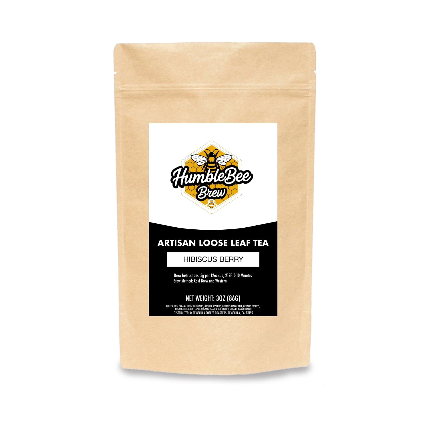 Hibiscus Berry Tea – HumbleBee Brew